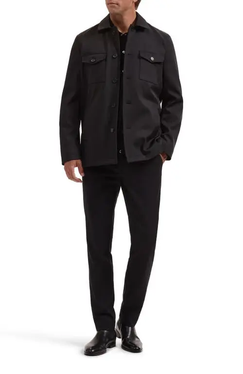 Bugatchi Full Button Field Jacket