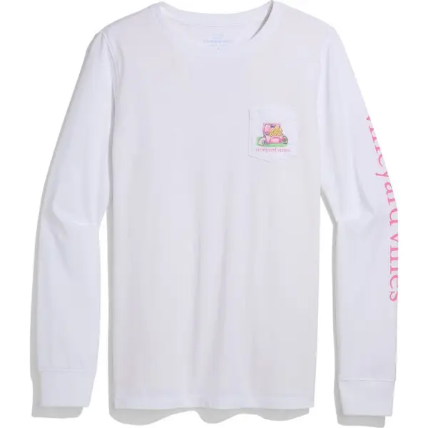 Vineyard Vines Long Sleeve Pocket Graphic T-shirt