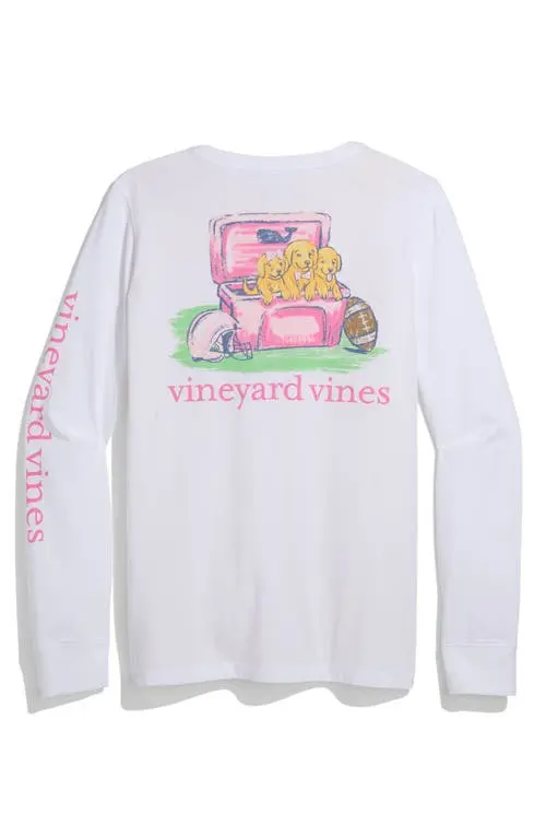 Vineyard Vines Long Sleeve Pocket Graphic T-shirt