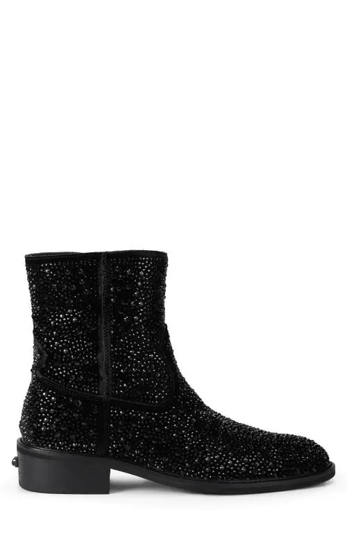 Kurt Geiger Palmer Western Boot - Black