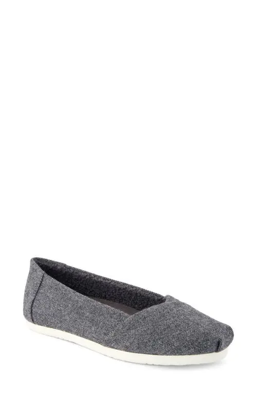 Toms Alpargata Faux Shearling Lined Slip-on