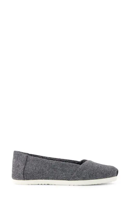 Toms Alpargata Faux Shearling Lined Slip-on