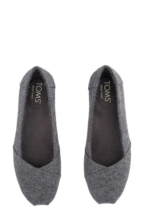Toms Alpargata Faux Shearling Lined Slip-on