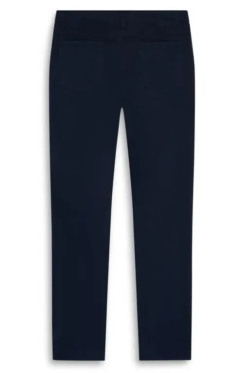 Bugatchi Five Pocket Stretch Cotton Pants - Navy