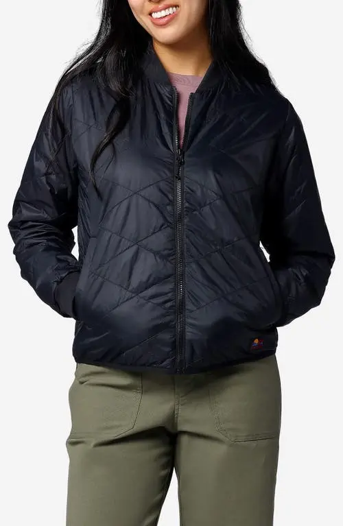 MARMOT Onward Quilted Bomber Jacket - Black