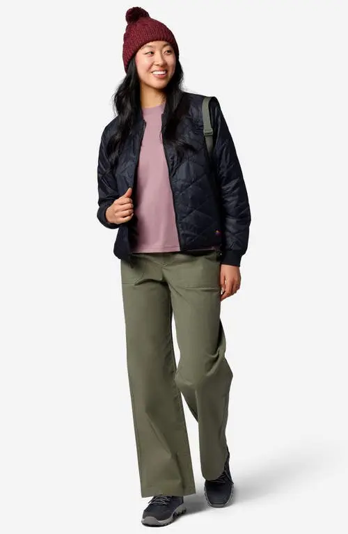 MARMOT Onward Quilted Bomber Jacket - Black