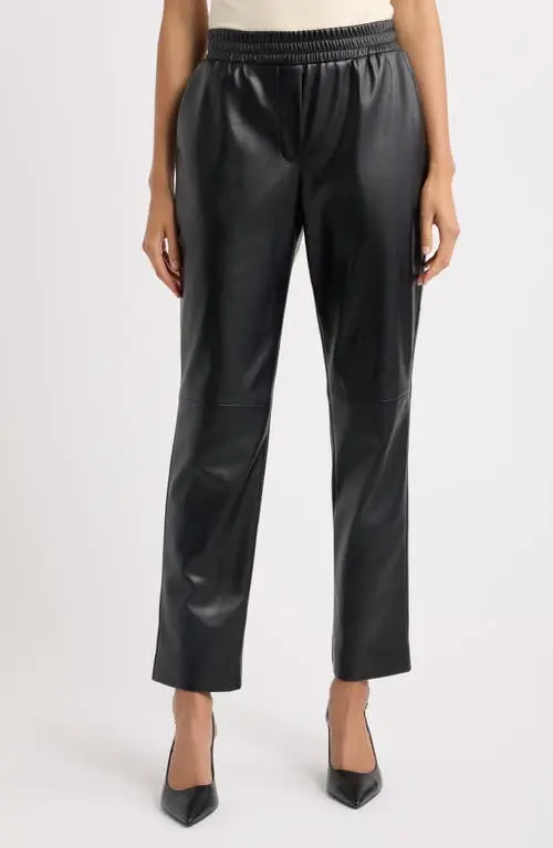 Elie Tahari Madelyn Faux Leather Pants