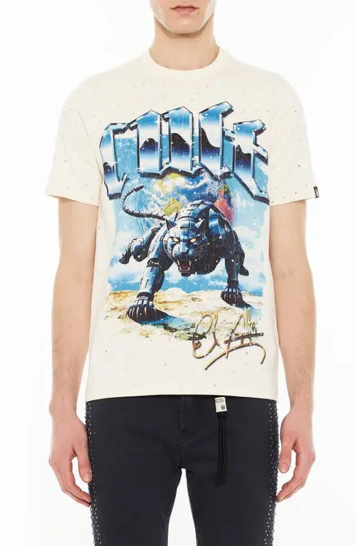 CULT OF INDIVIDUALITY Cult X El Alfa Graphic T-shirt - Winter White