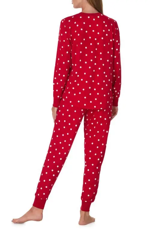 Kate Spade New York Print Pajamas - Red Print