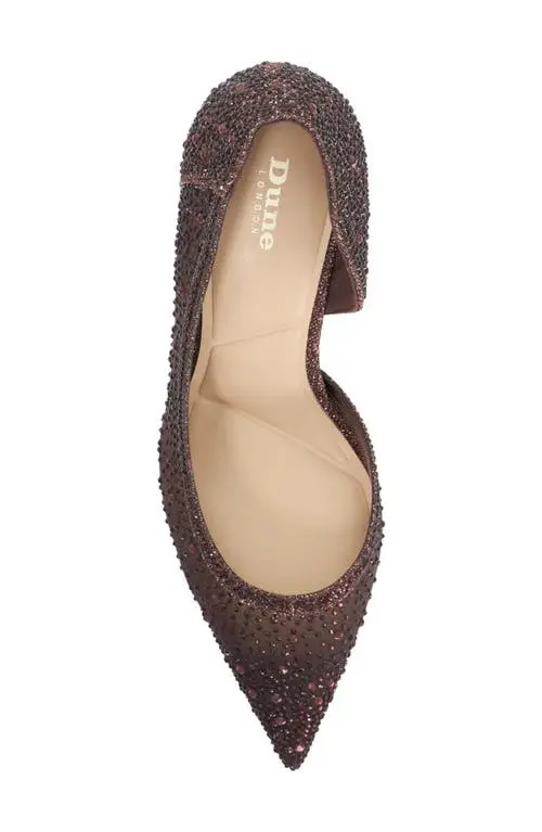 Dune London Cristelle Pointed Toe Pump - Burgundy