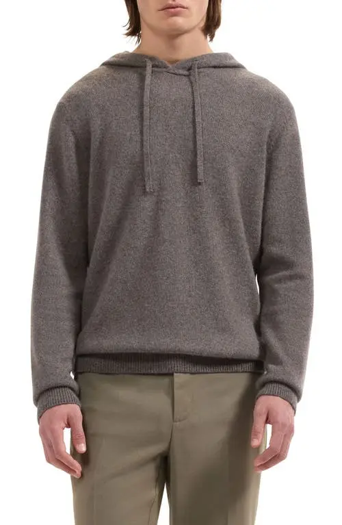 Bugatchi Cashmere & Silk Hoodie - Moss
