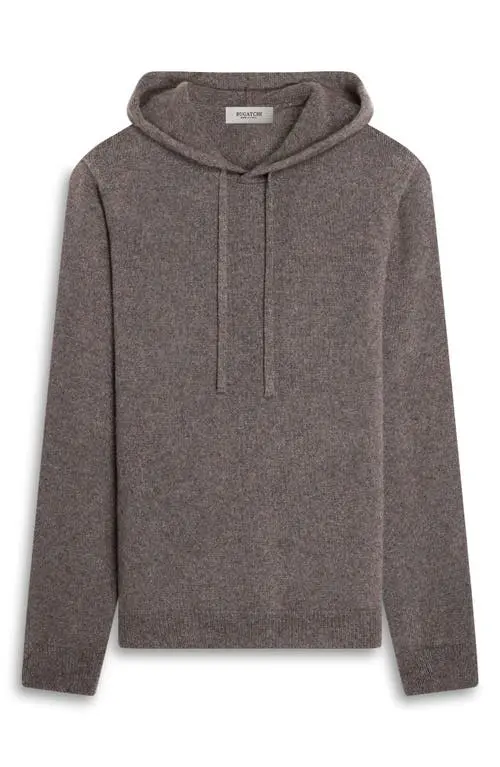 Bugatchi Cashmere & Silk Hoodie - Moss