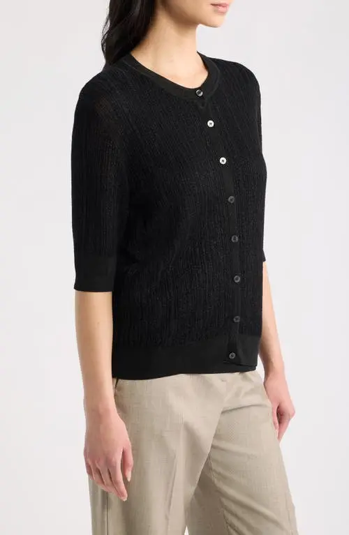 BOSS Fialora Crewneck Cardigan