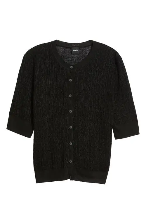BOSS Fialora Crewneck Cardigan