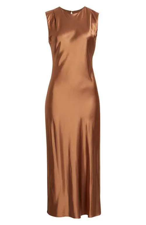 Rails Mira Shoulder Pad Sleeveless Midi Dress