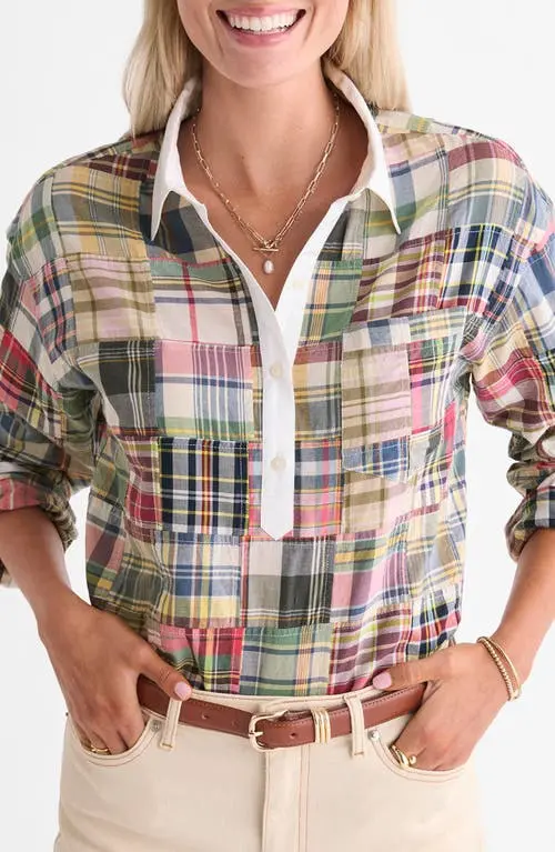 Vineyard Vines Birdie Patchwork Plaid Cotton Shirt