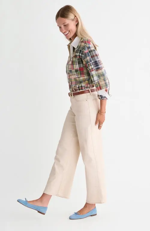 Vineyard Vines Birdie Patchwork Plaid Cotton Shirt