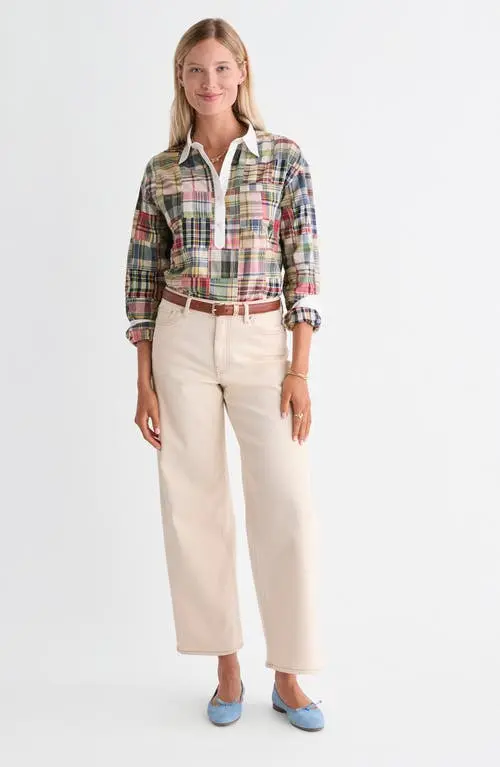 Vineyard Vines Birdie Patchwork Plaid Cotton Shirt