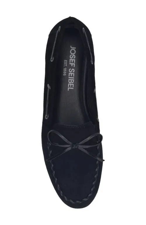 Josef Seibel Clarice 07 Leather Loafer - Black