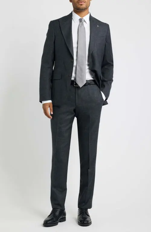 JACK VICTOR Marcus Wool Suit - Charcoal