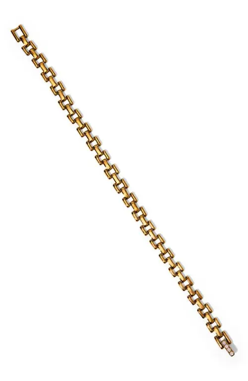 Nadri Celine Watch Chain Bracelet - Gold