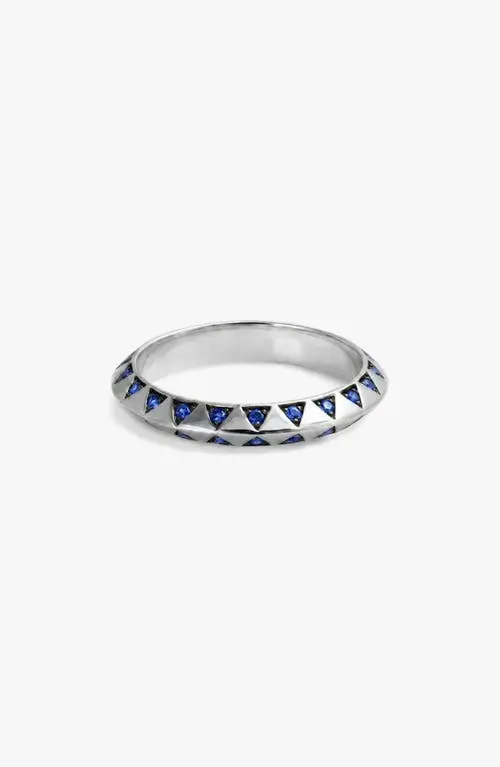AWE INSPIRED Aura Sterling Silver Crystal Ring