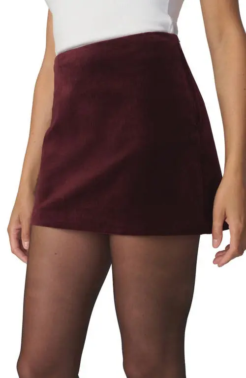Joe's Jeans The Velveteen Miniskirt