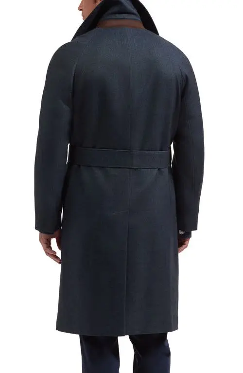 Bugatchi Cotton Double Breasted Coat