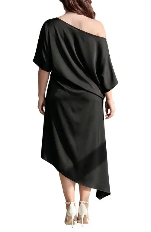 STANDARDS & PRACTICES Asymmetrical One-shoulder High-low Dress