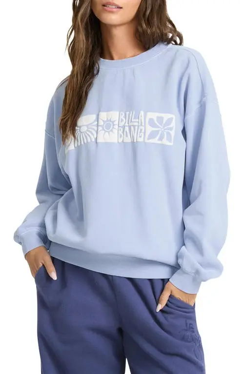 BILLABONG Graphic Sweatshirt - Cornflower