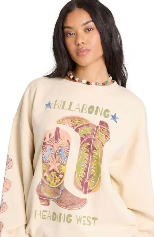 BILLABONG Ride In Graphic Sweatshirt