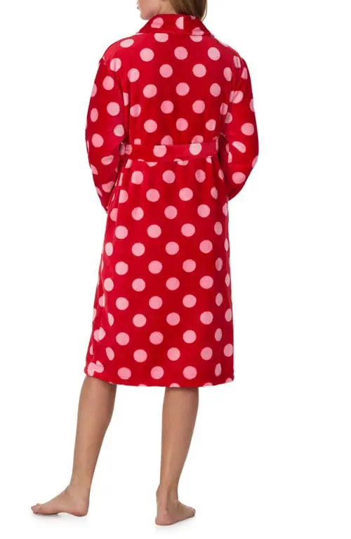 Kate Spade New York Long Fleece Robe