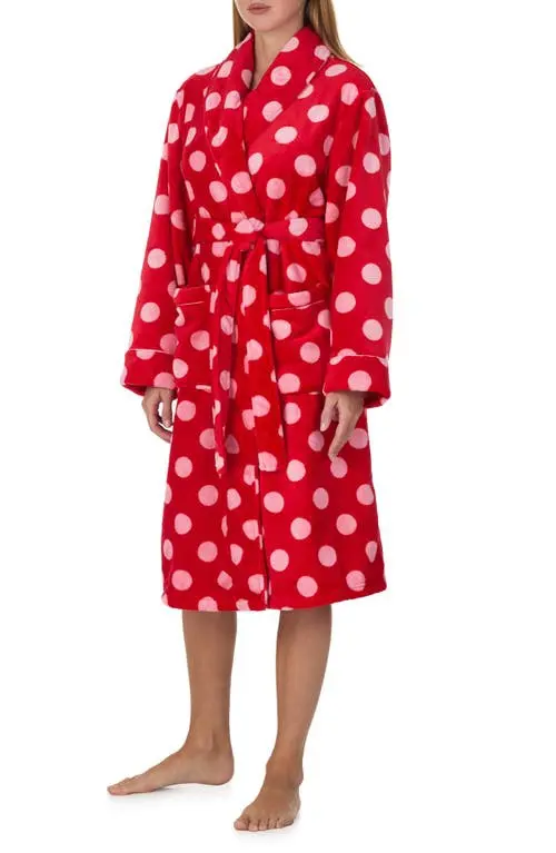 Kate Spade New York Long Fleece Robe