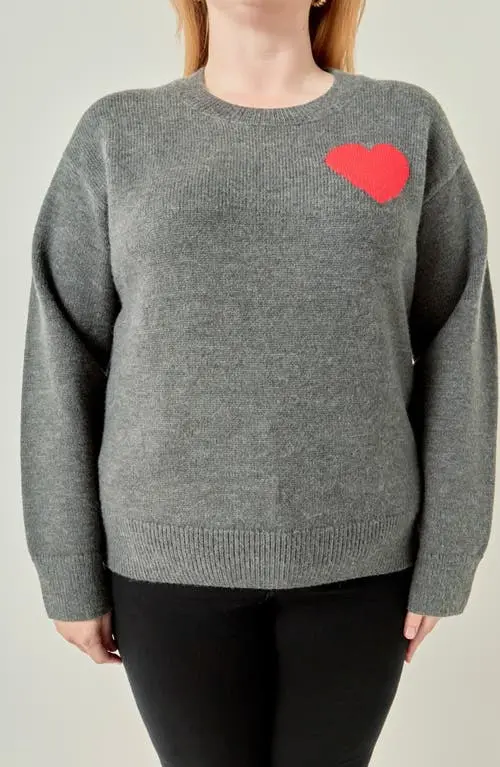 English Factory Heart Sweater