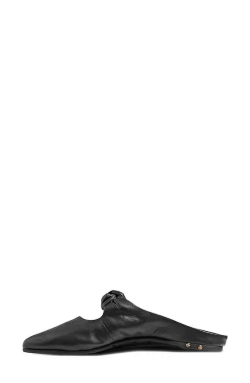 Beek Noddy Leather Flat Mule