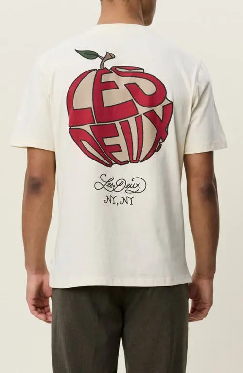 LES DEUX Orchard Graphic Tee - Ivory