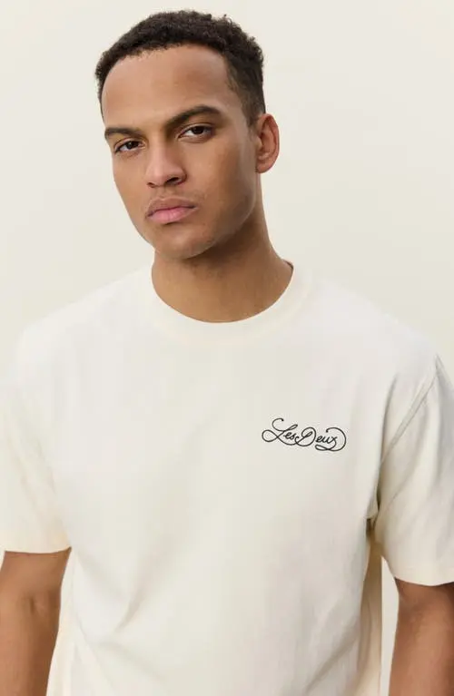 LES DEUX Orchard Graphic Tee - Ivory