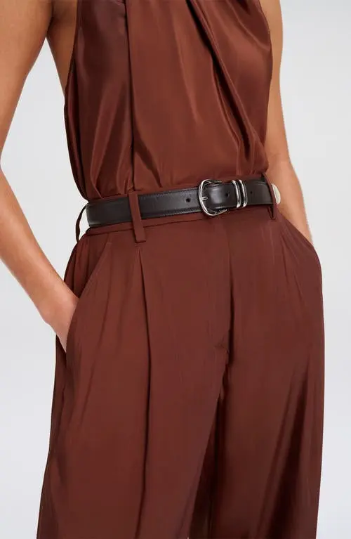 A.L.C. Winn High Waist Wide Leg Pleated Pants