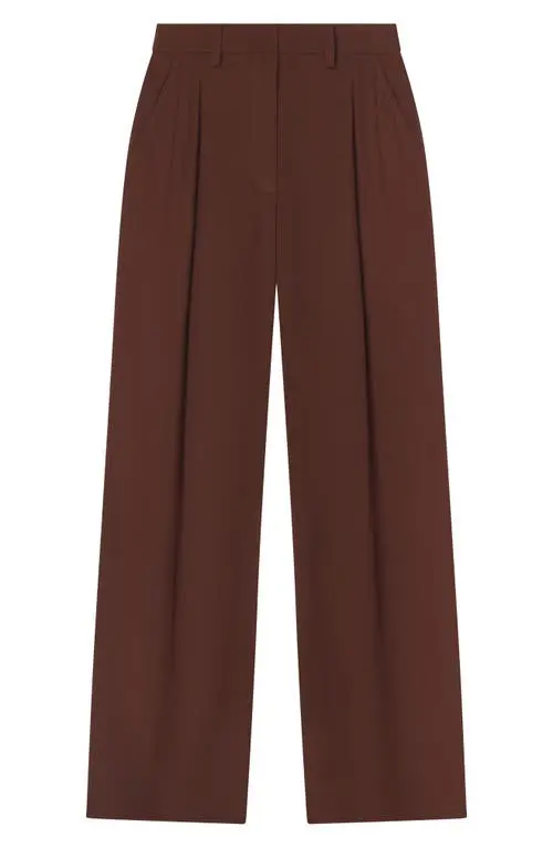 A.L.C. Winn High Waist Wide Leg Pleated Pants