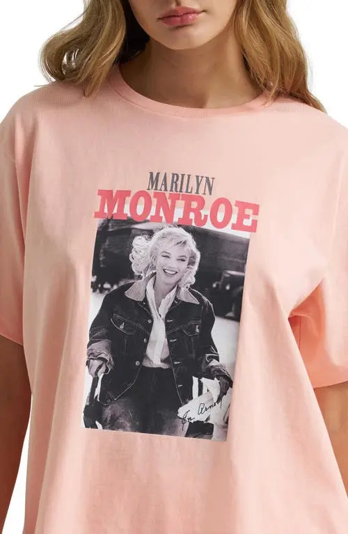 LEEM Marilyn Monroe Graphic T-shirt