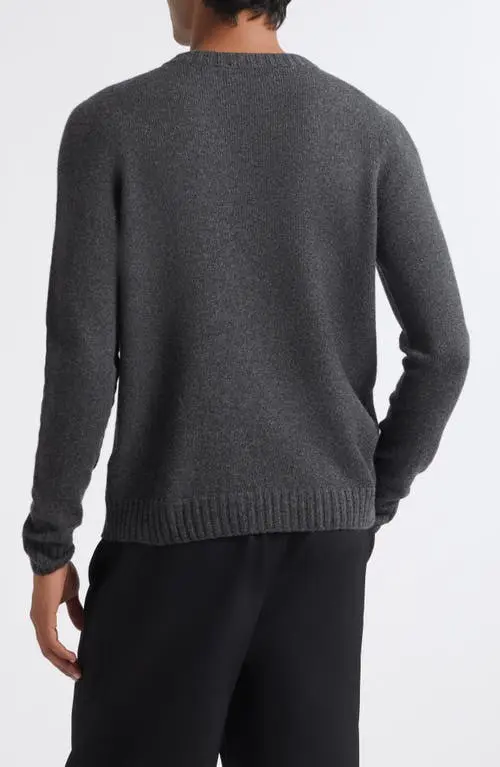 John Smedley Norfolk Sea Island Cotton Crewneck Sweater - Dark Ash