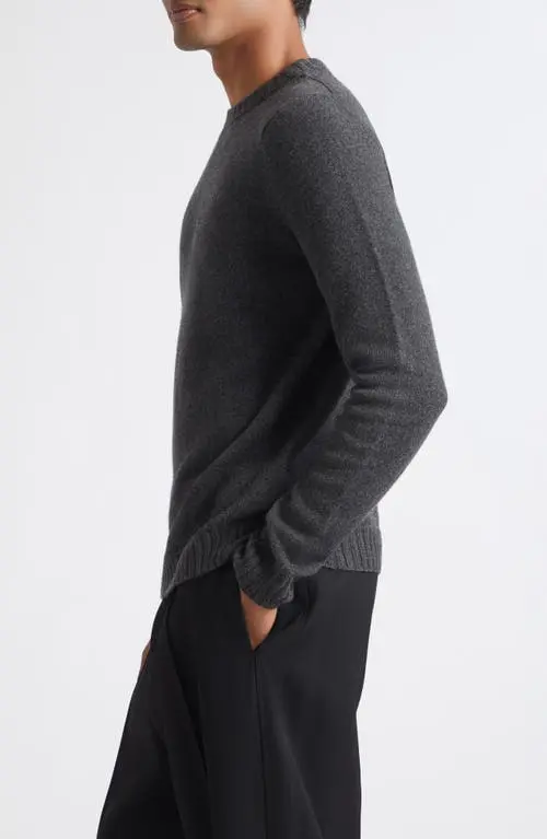 John Smedley Norfolk Sea Island Cotton Crewneck Sweater - Dark Ash