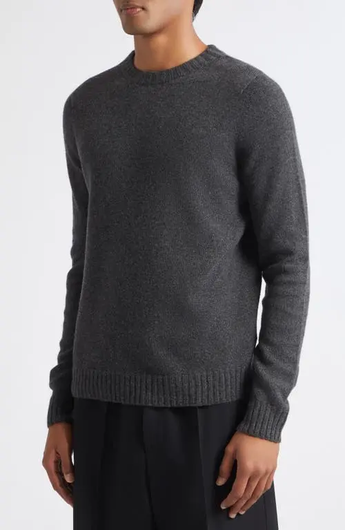 John Smedley Norfolk Sea Island Cotton Crewneck Sweater - Dark Ash