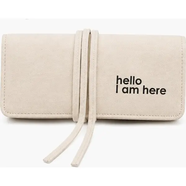 YOJ Jewellery Travel Roll - Beige