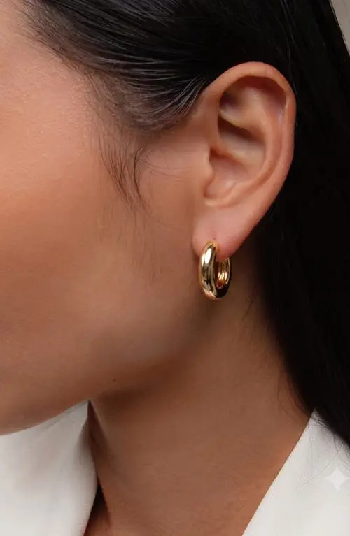 YOJ Sirso Midi Hoop Earrings