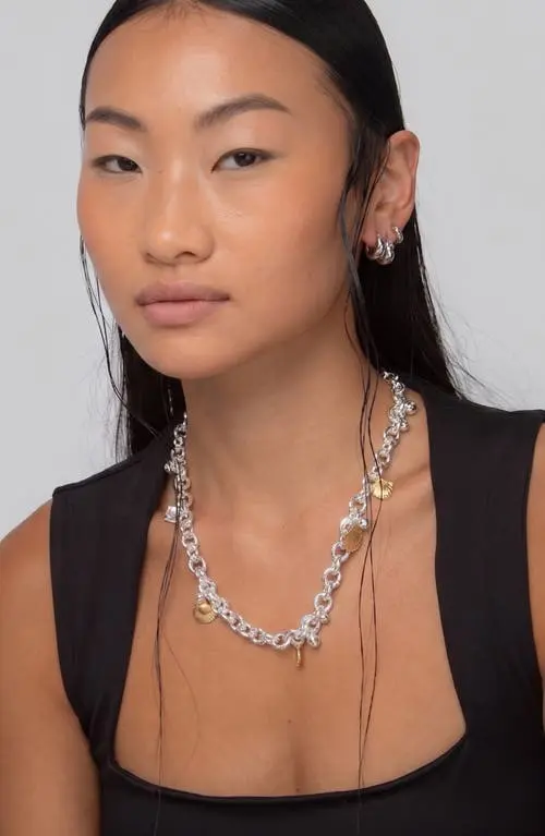 YOJ Coral Curb Necklace