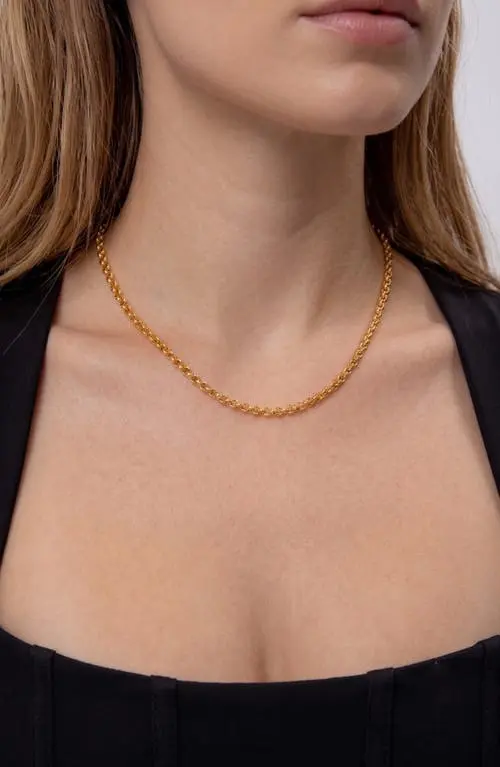 YOJ Mini Rolo Chain Necklace
