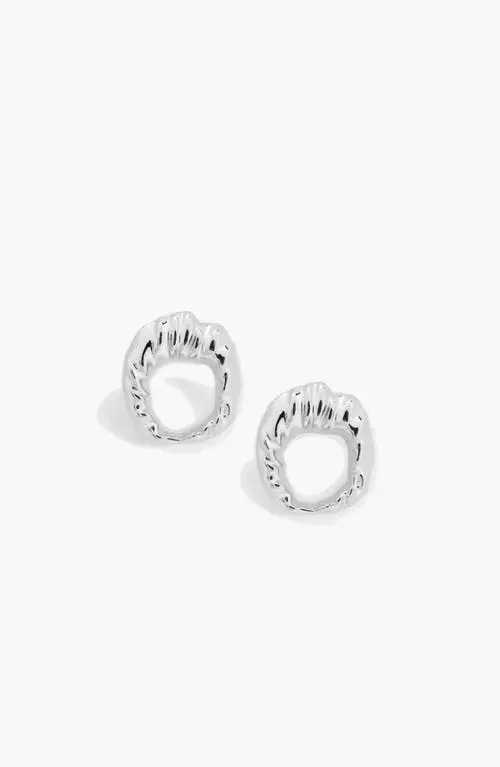 YOJ Iyun Face On Stud Earrings