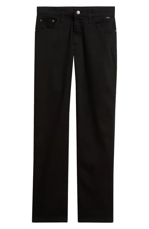 MAVI Zach Straight Leg Jeans - Black Feather