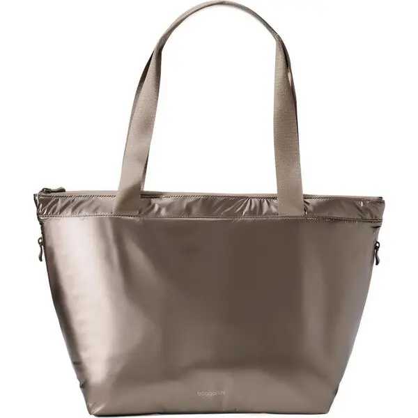 BAGGALLINI Swift Essential Tote Bag - Copper Metallic